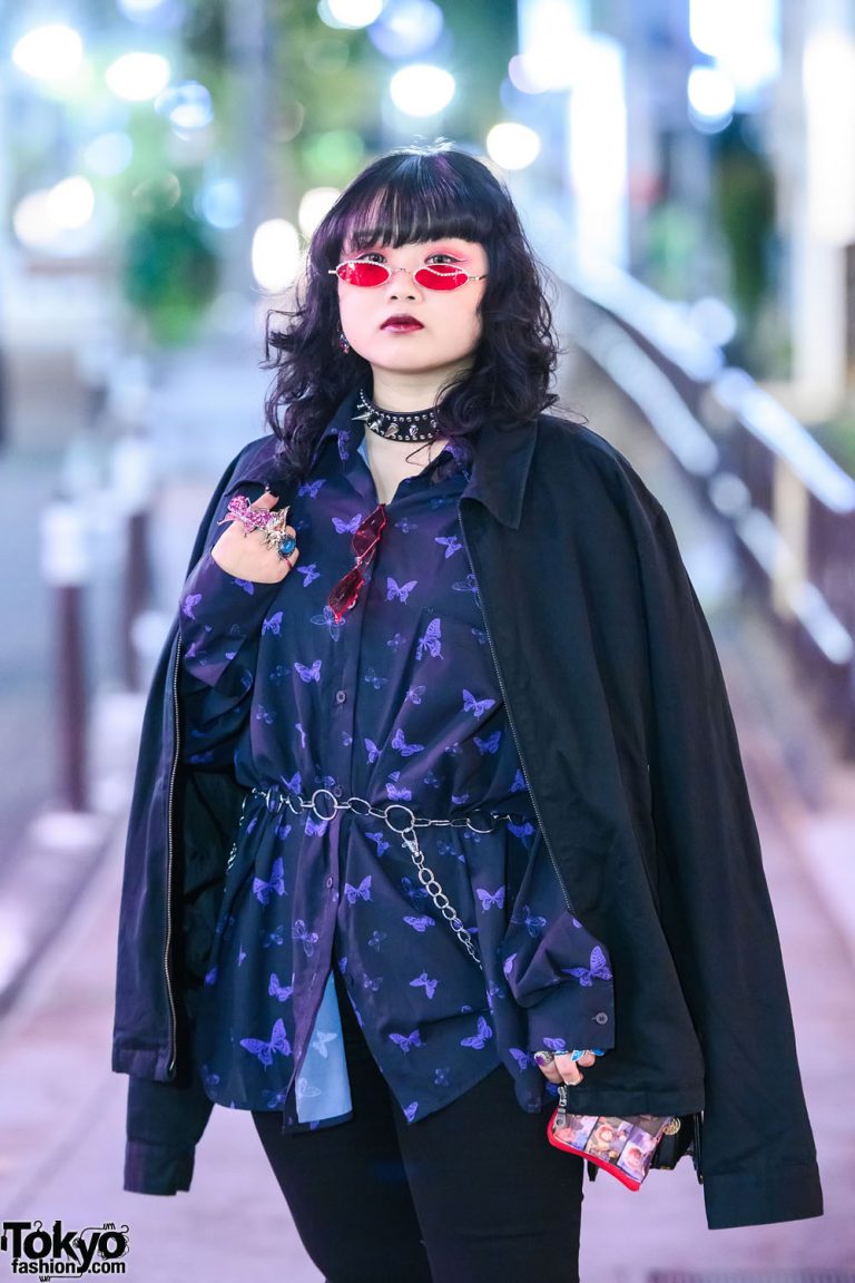 Japanese Trio’s Dark Harajuku Street Styles w/ Vampire Fangs, Spiked ...
