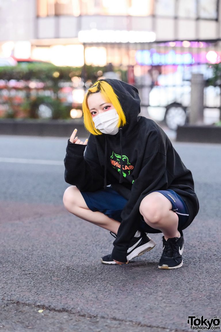 Rainbow Panic Japanese Idols in Tokyo w/ Colorful Hairstyles, Mishka ...