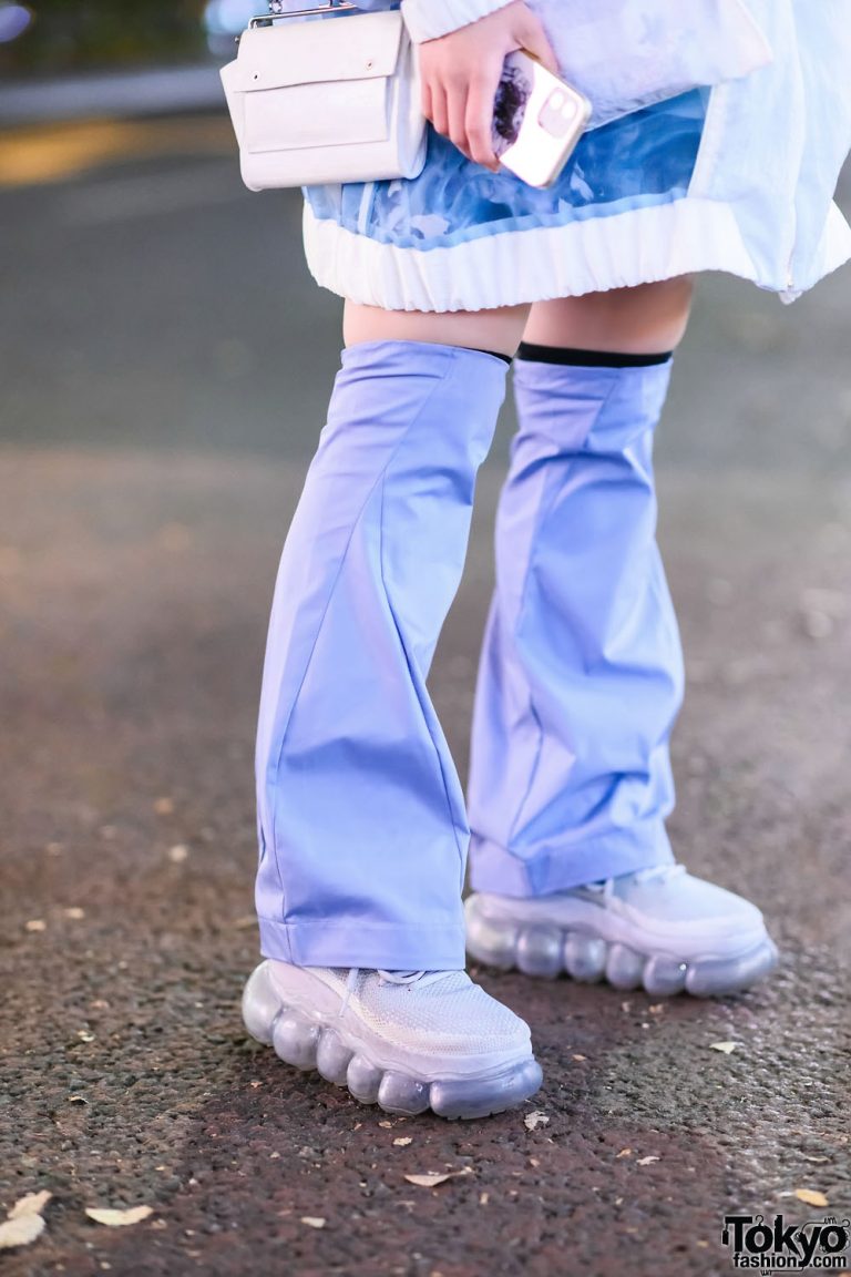 Futuristic Japanese Street Style w/ Balmung Jacket, Chloma Leg Covers ...