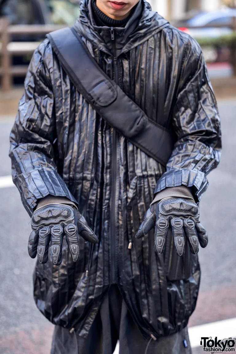 Japanese Cyber/Y2K Street Style With Pleated Jacket in Harajuku – Tokyo ...