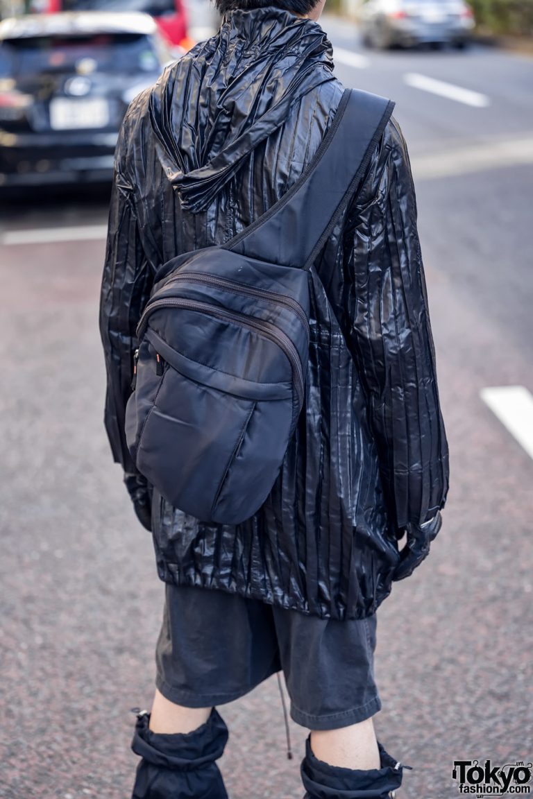 Japanese Cyber/Y2K Street Style With Pleated Jacket in Harajuku – Tokyo ...